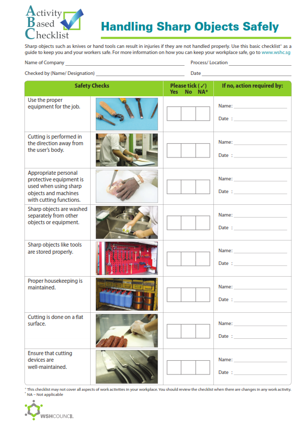 How To Carry Sharp Objects at Geraldine Tusing blog